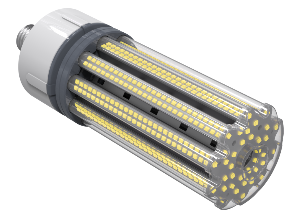 LED Corn Light 30W– 300W, 150 lm/W, 360° | UL Listed, 50000H Lifespan